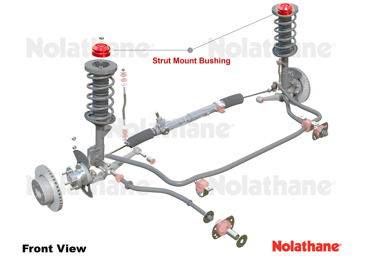 Nolathane - fits Holden Commodore VB VC VH VK VL - Front Strut Top Mou ...