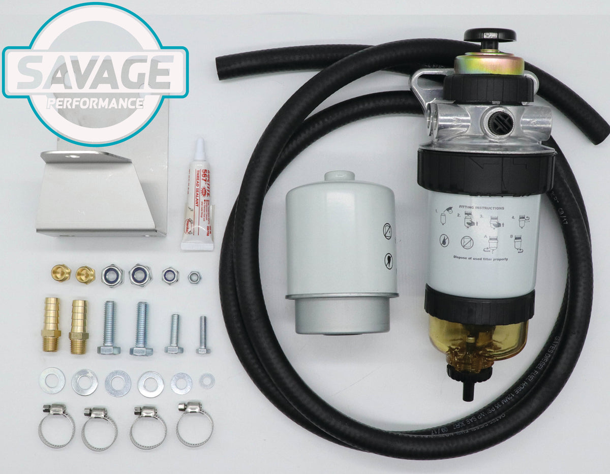 Diesel Pre Filter Kit suits Toyota Landcruiser 70 Series - Filter Guar ...