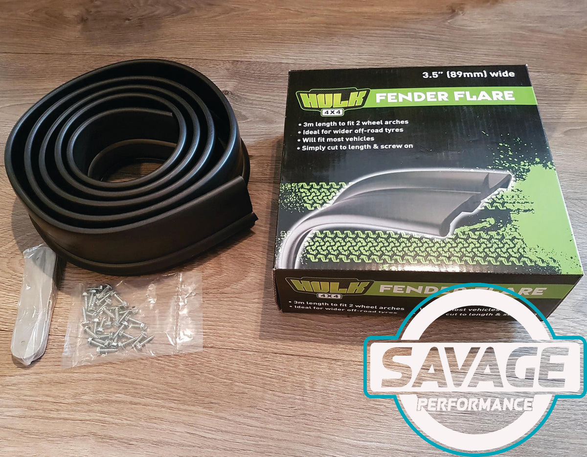 HULK 4x4 Fender Flares 3.5 Inch (89mm) 3m *Savage Performance* – Savage ...